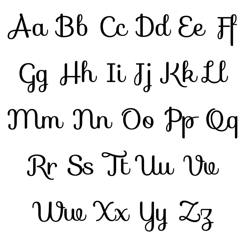 All Cursive Letters Capital And Lowercase Caipm